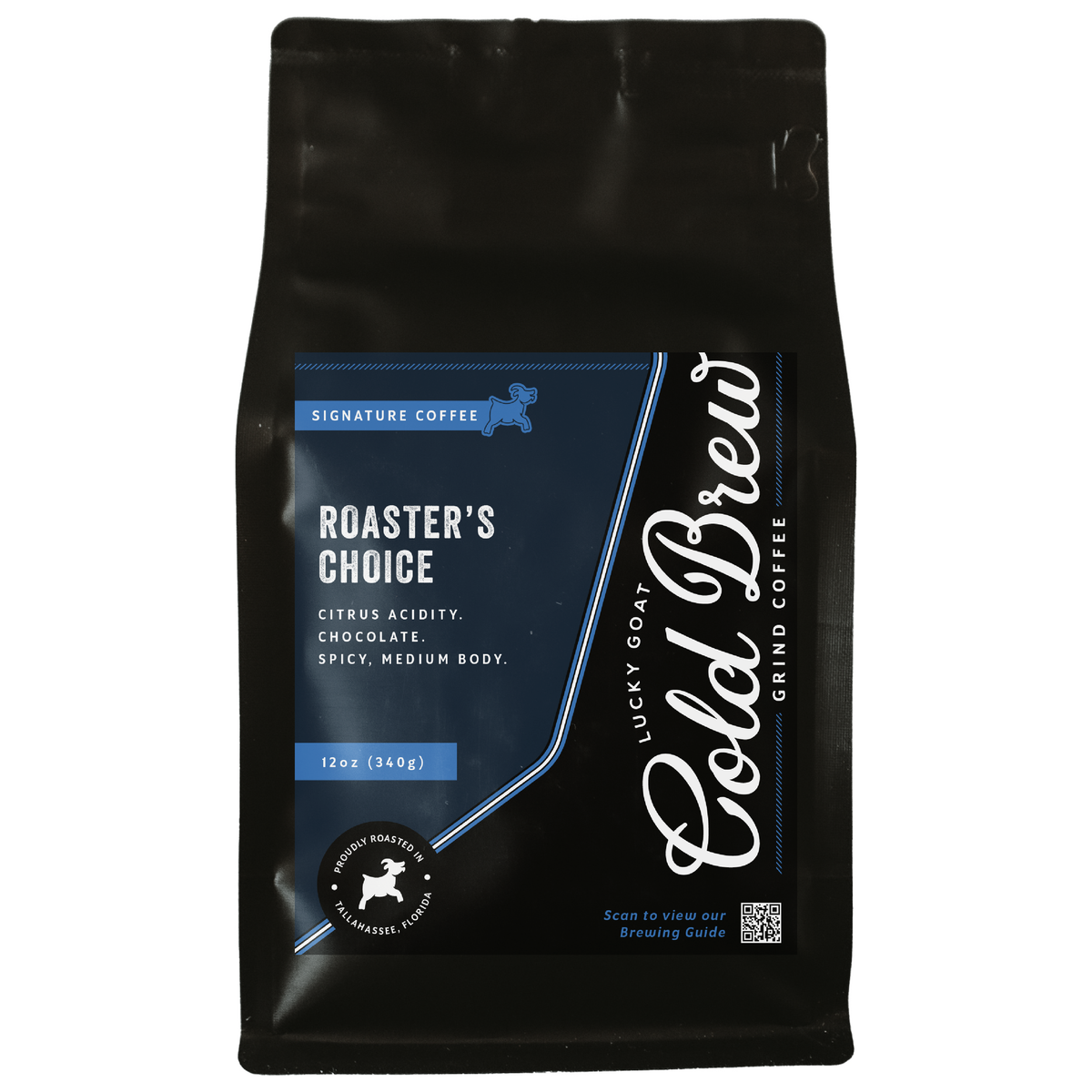 Roaster's Choice Cold Brew Grinds – Lucky Goat Coffee