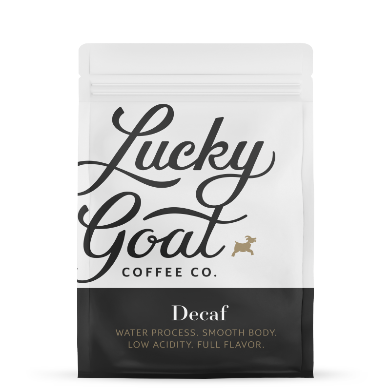 Decaf Water Process Coffee | Lucky Goat Coffee Roasters