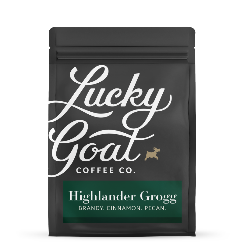 Highlander Grogg Scottish Roast Coffee Beans – Lucky Goat Coffee