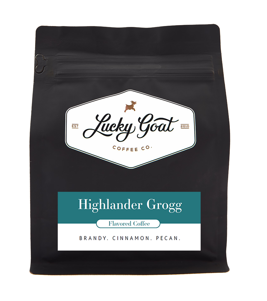 Highlander Grogg Scottish Roast Coffee Beans – Lucky Goat Coffee